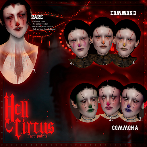 Second Life Marketplace - Skoll - 06 Hell Circus common B (yellow)